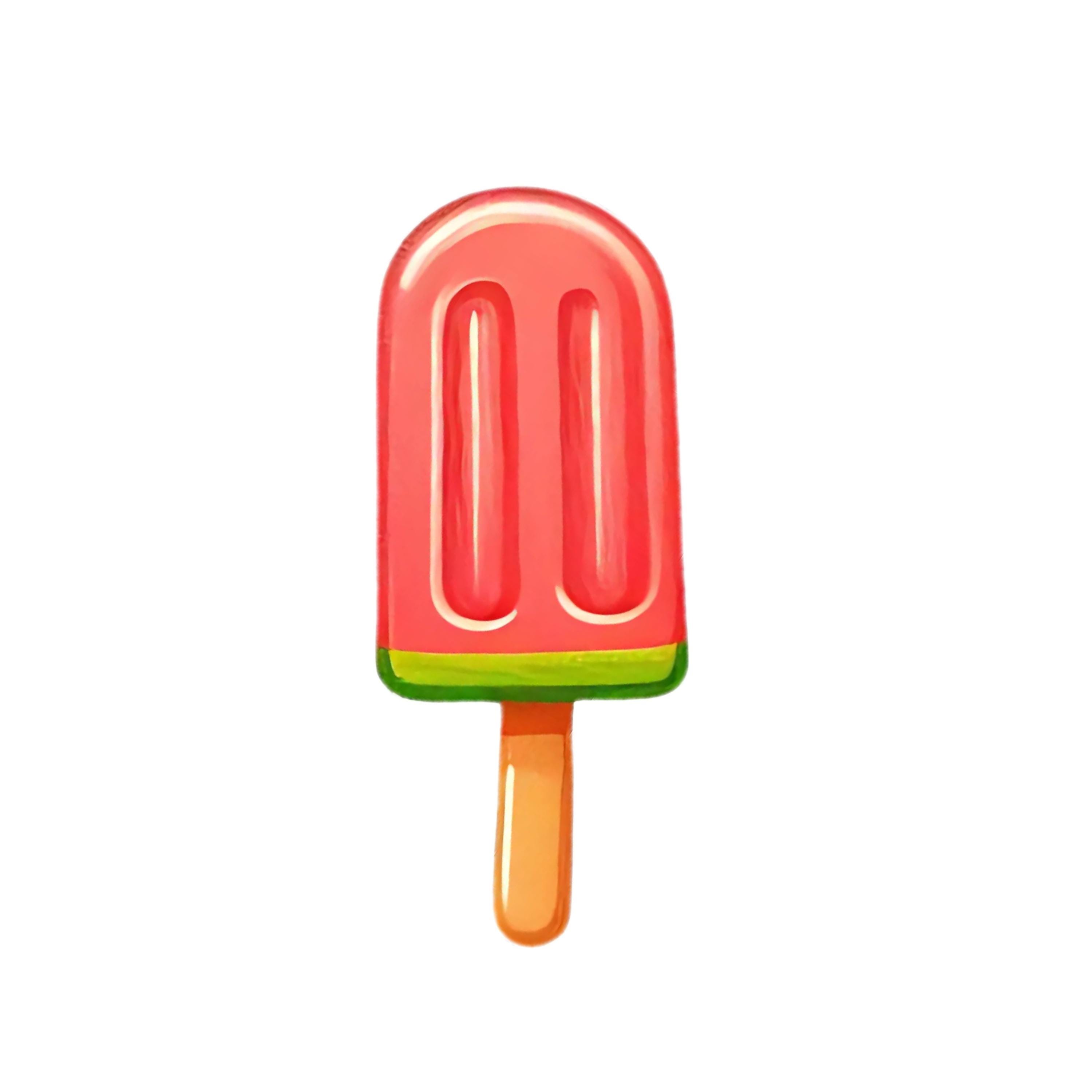 Summer Treats Clipart: Ice Cream, Fruit Popsicles (16 PNG Files ...