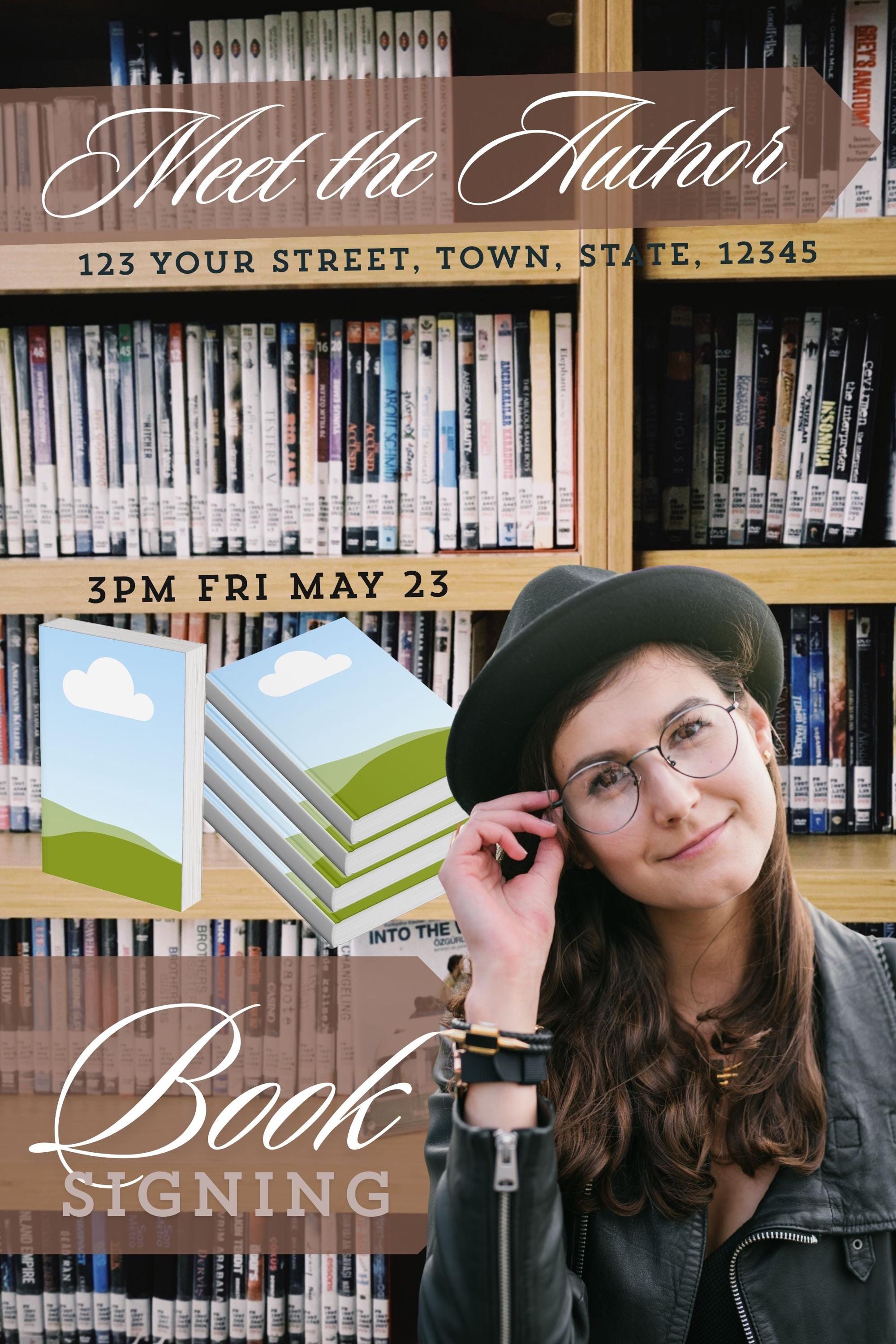 Book Launch Canva Templates: Author Promotion Mockups (digital Download ...