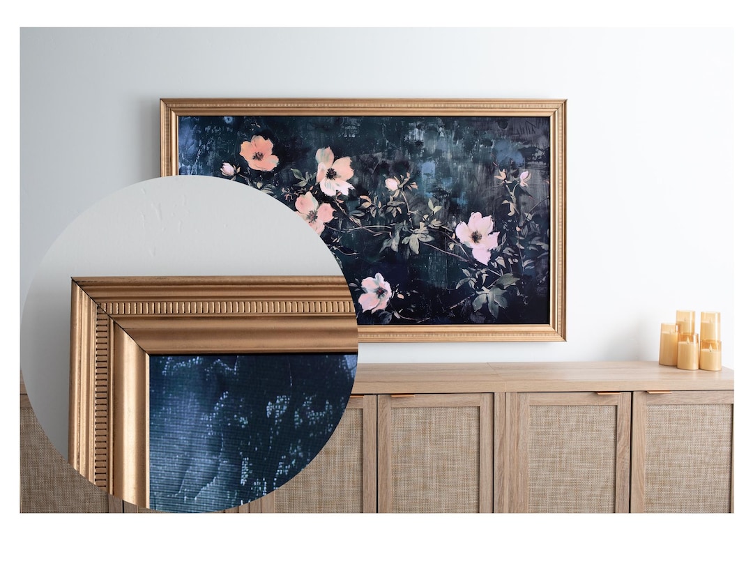 Samsung TV Frame, Custom Tv Frame, Frame Any Tv, Antique Home ...