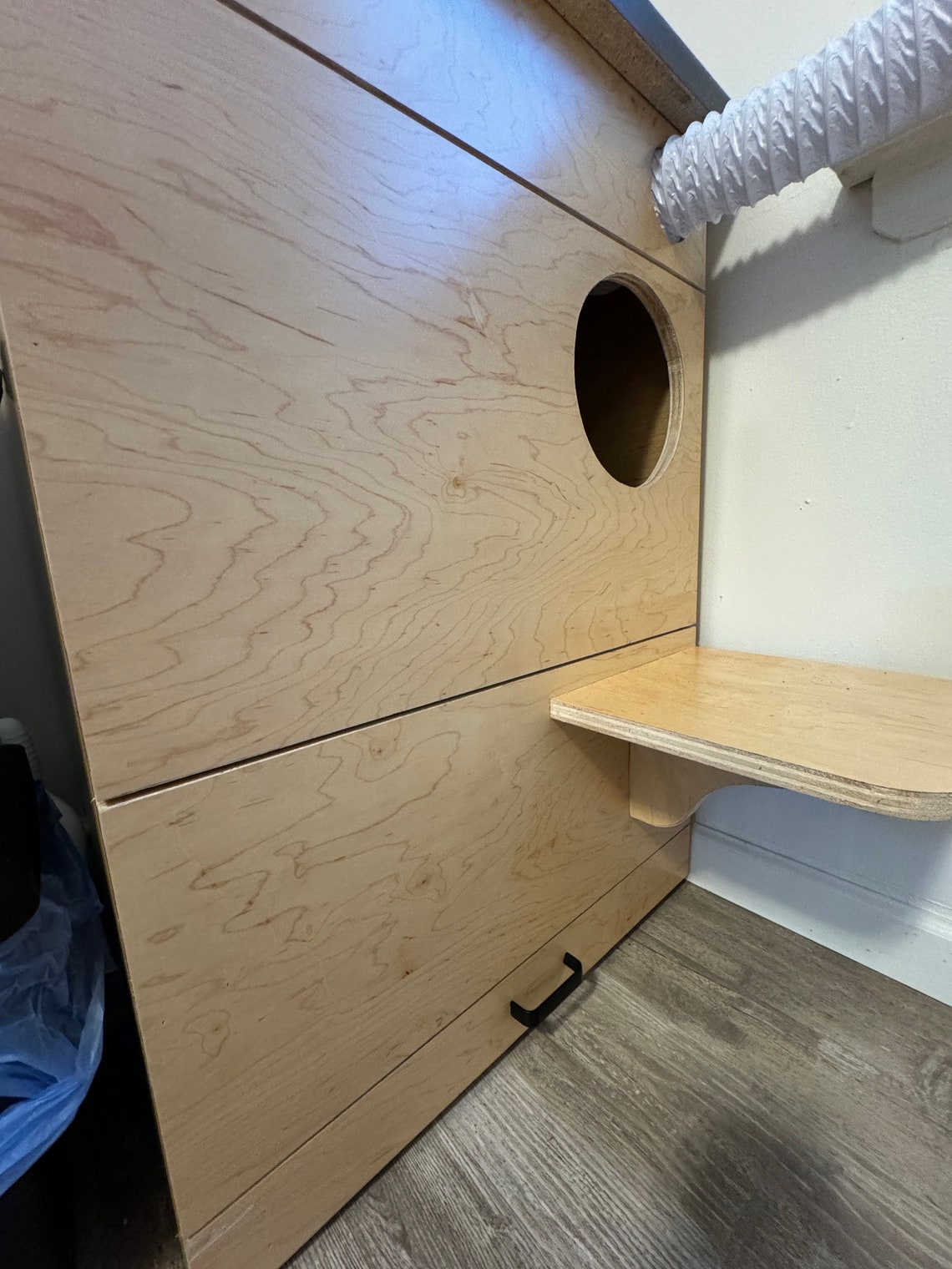 Litter Box Cabinet - Cut List and 3D Model - Etsy