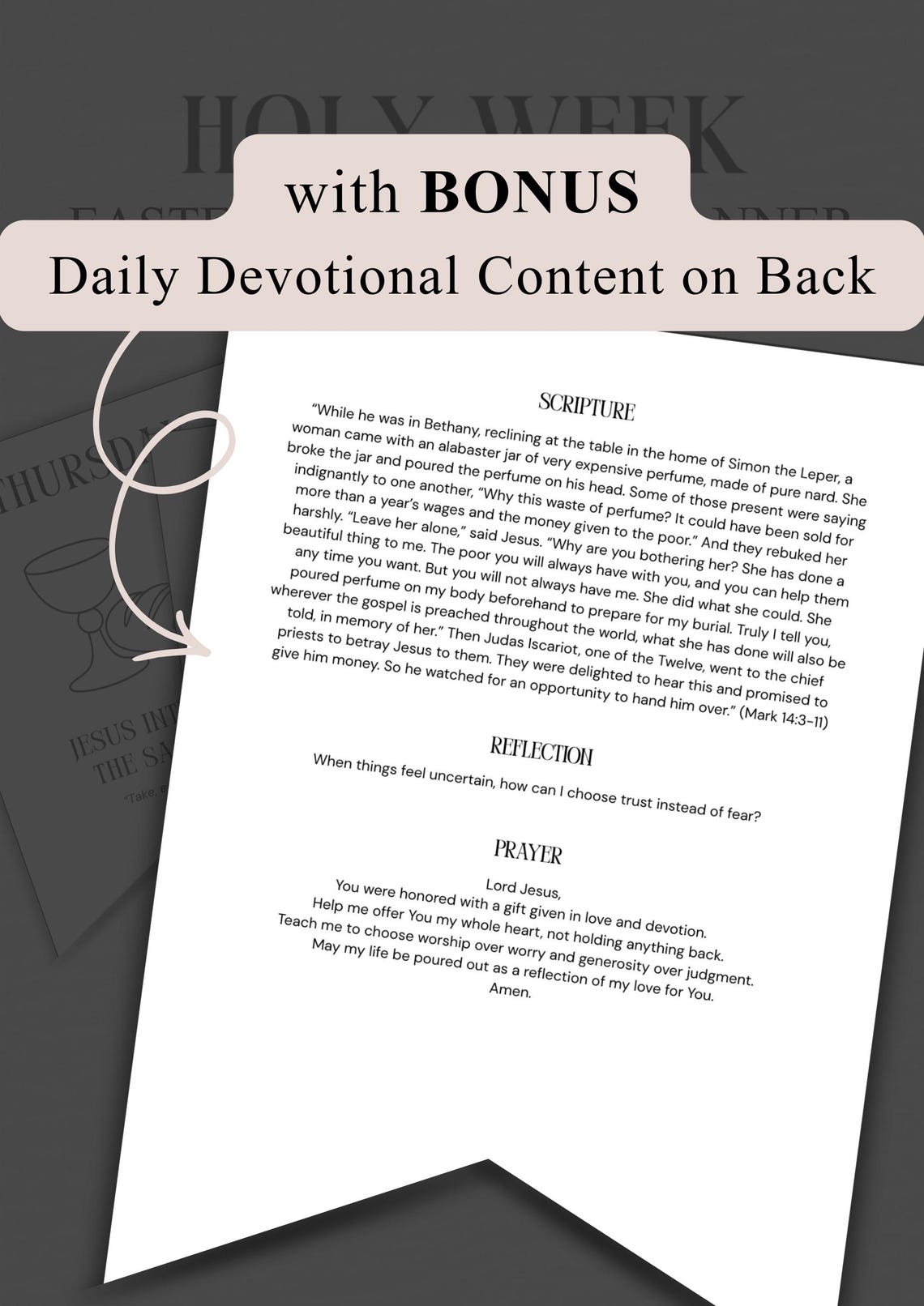 Easter Countdown Banner - Printable Holy Week Activity - Coloring ...