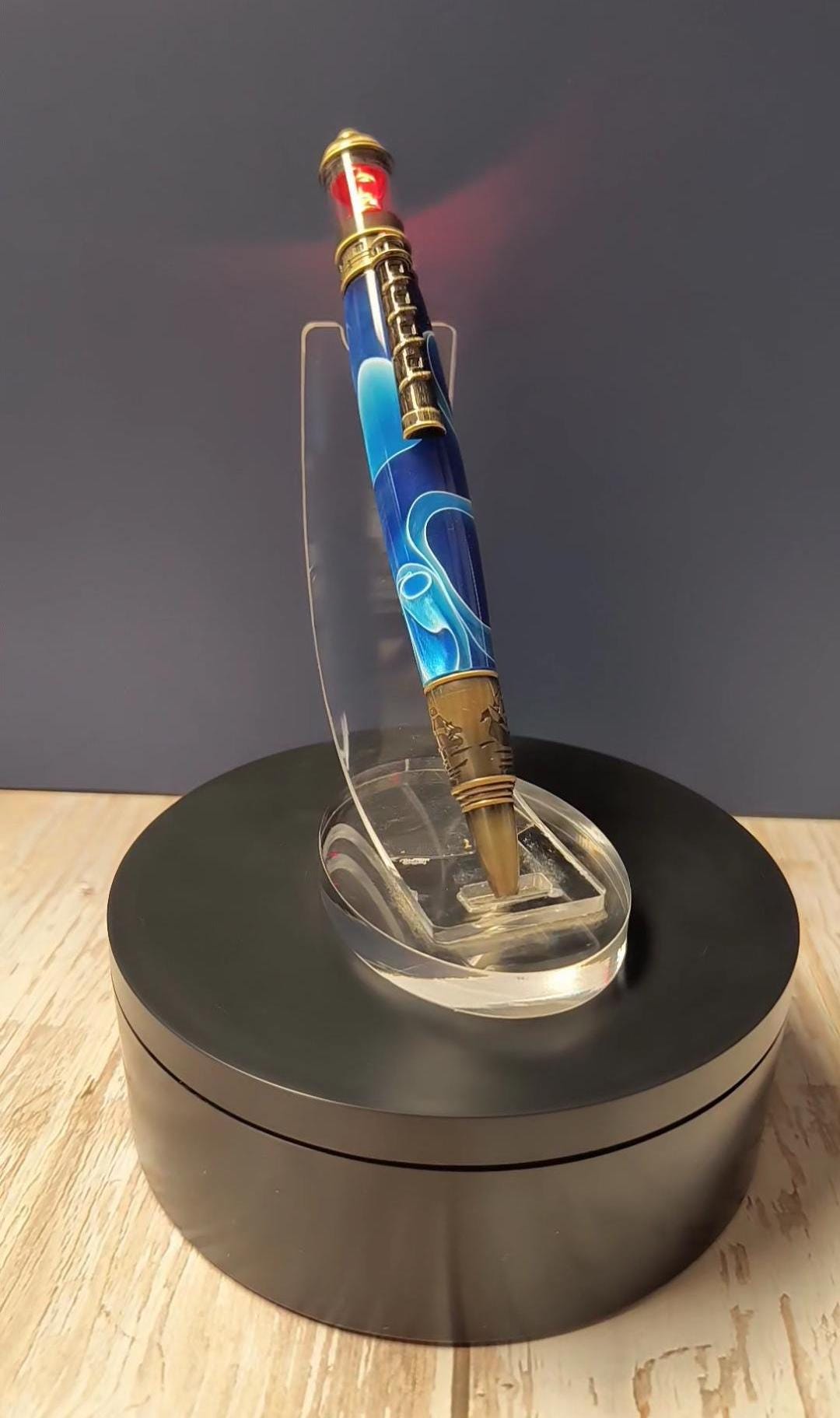 Hand-turned Wooden Lighthouse Pen - Etsy