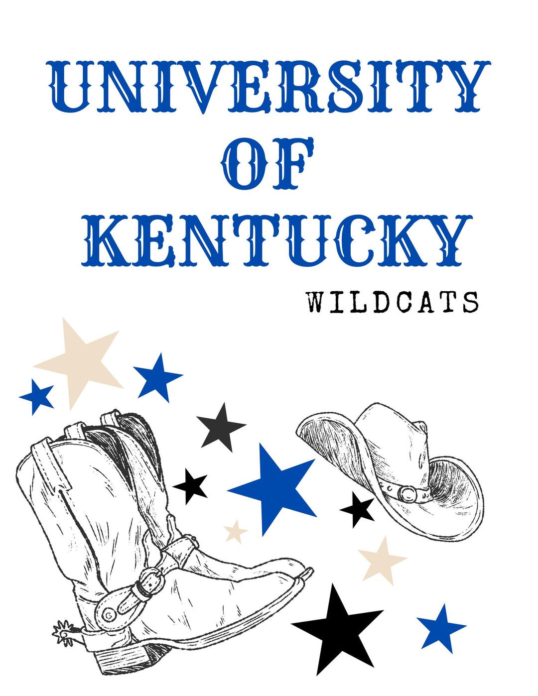 University of Kentucky Wall Posters for Dorm - Etsy