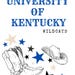 University of Kentucky Wall Posters for Dorm - Etsy