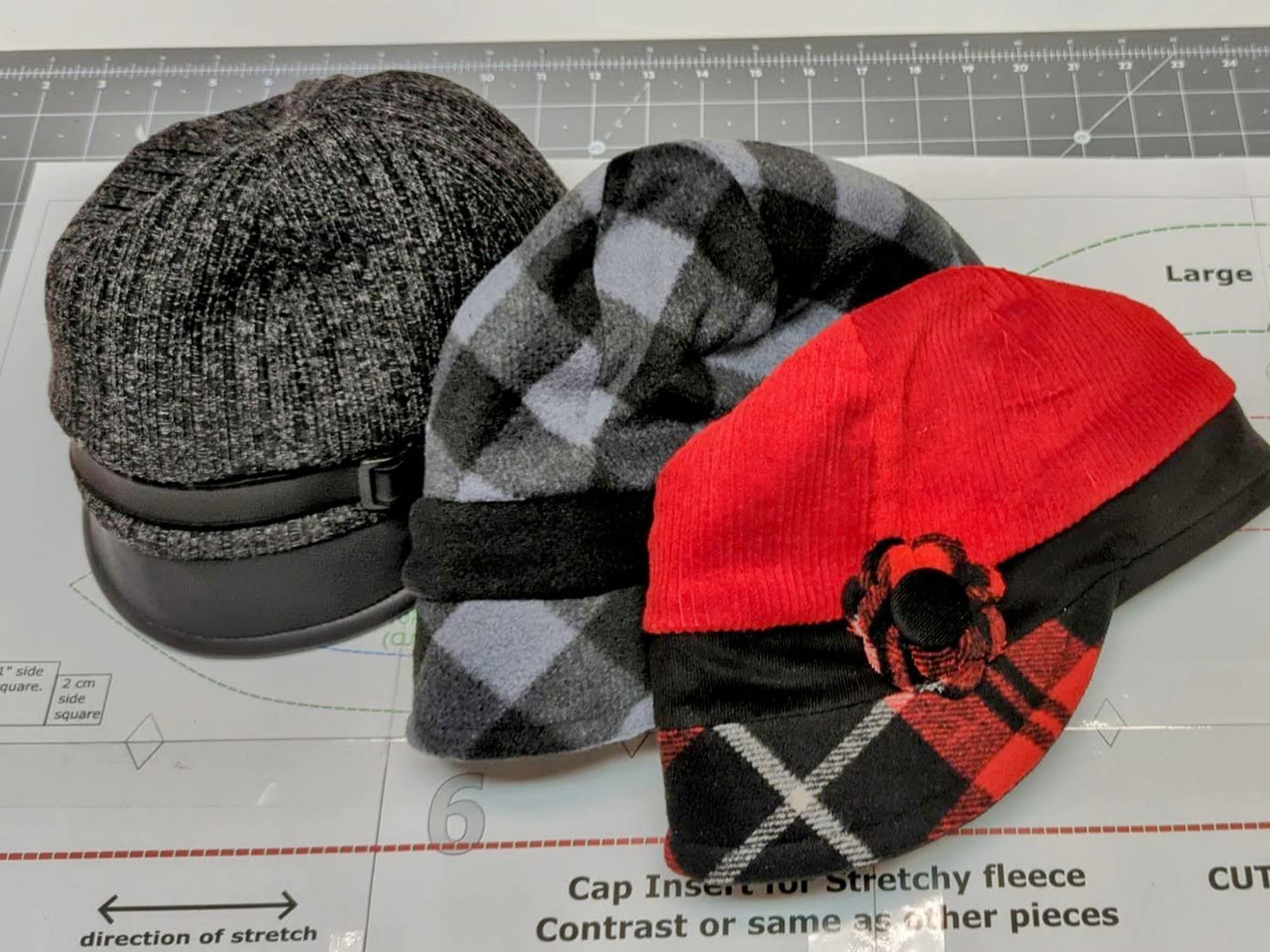 Fabulous Scrap Happy Cap Full Sewing Pattern in Three Head - Etsy