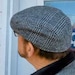 Classic Flat Cap, Deluxe Version Featuring 12 Head Sizes, for Men or ...