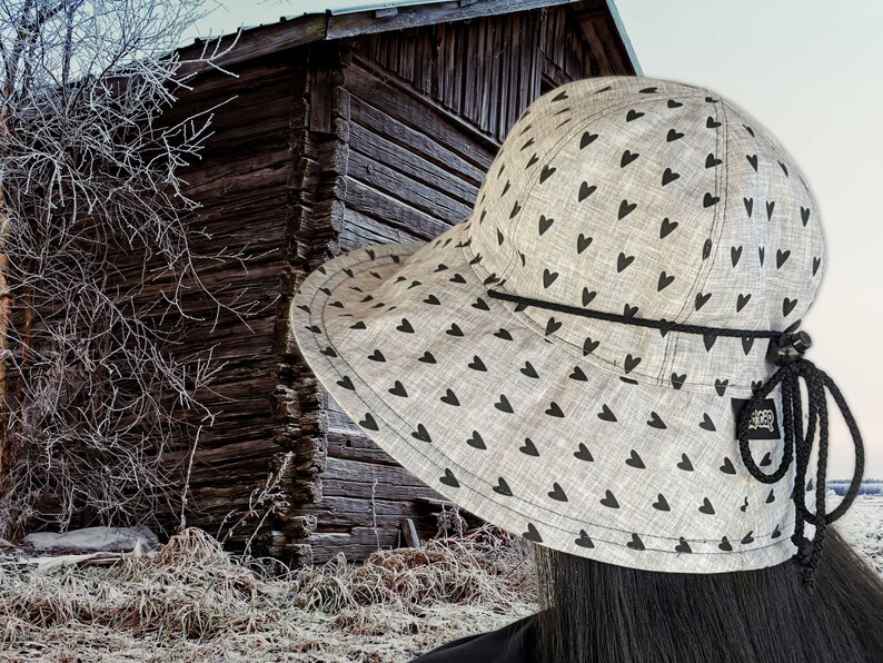 Reversible Wide Brim Sun Hat Sewing Pattern PDF, Four Adult Sizes (A4 ...