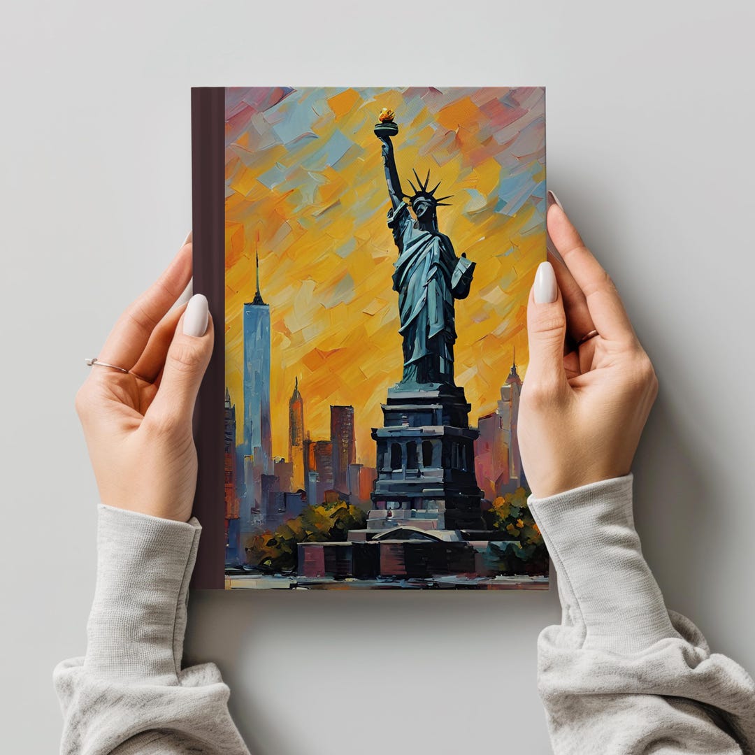 Statue of Liberty New York City New York Hardcover Journal for Traveler ...