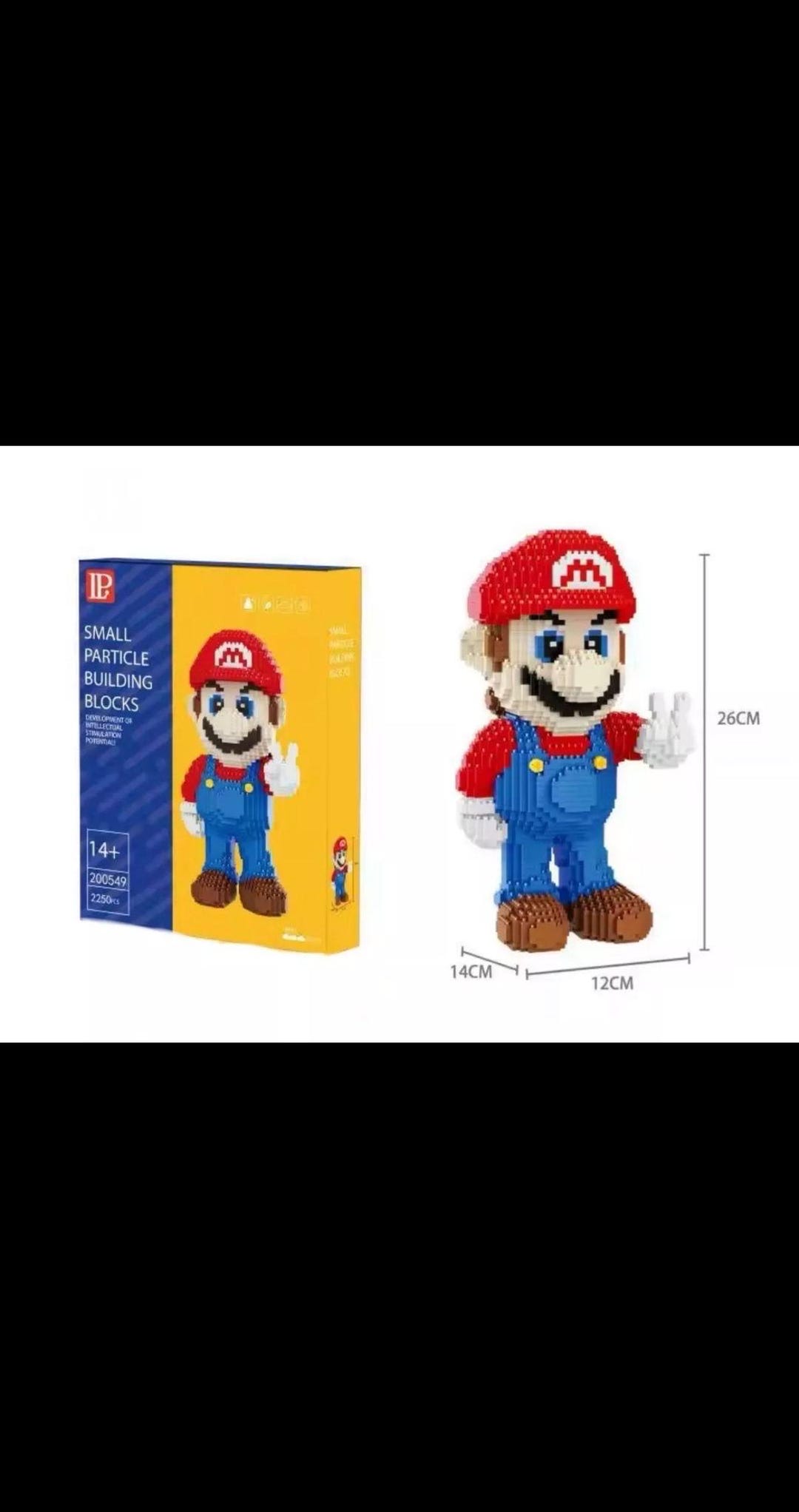 Super Mario Building Blocks Cartoon Model. Decor Toy. DIY Gift. - Etsy