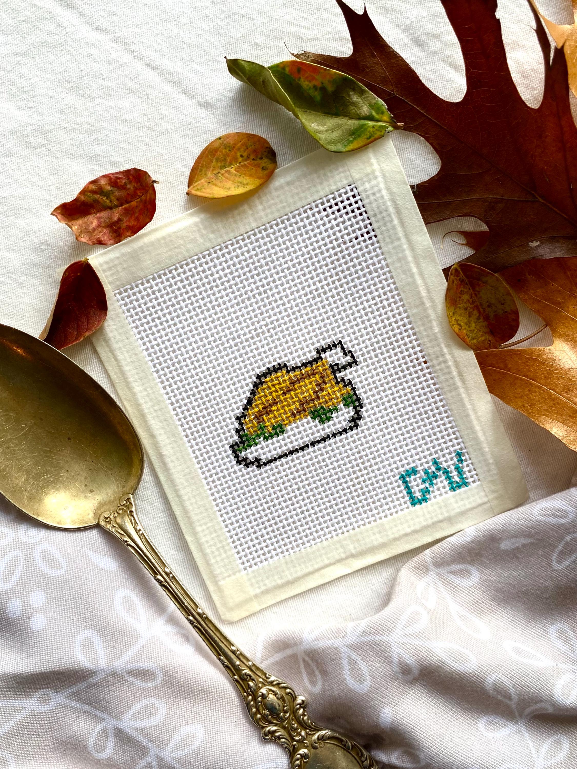 ROAST TURKEY Mini| Thanksgiving or Christmas Canvas Hand Painted ...
