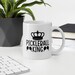 Pickleball King, Glossy Mug, Pickleball Lover Gift - Etsy