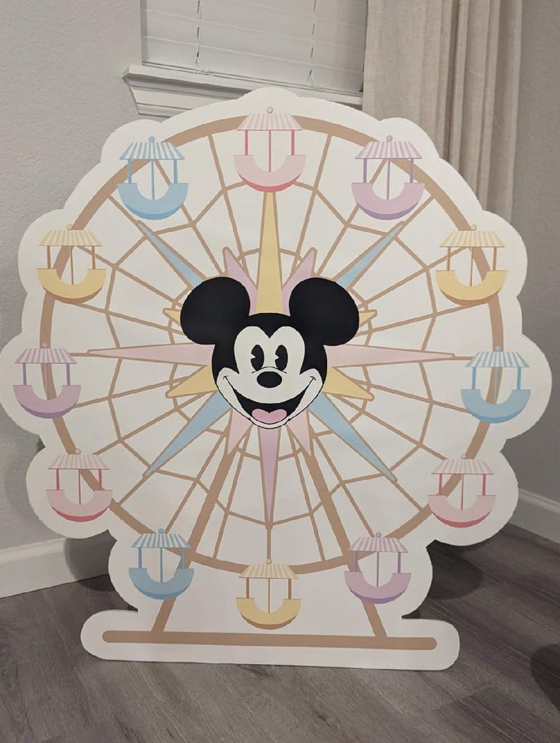 Classic Theme Park Printable Decoration V1 (PDF) - Etsy