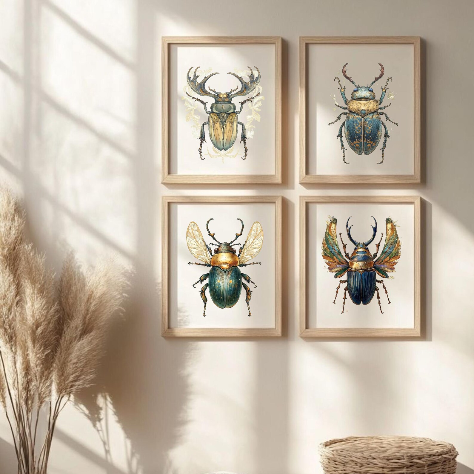 Scarab Clipart Collection - 12 Digital PNG Images for Sublimation and ...