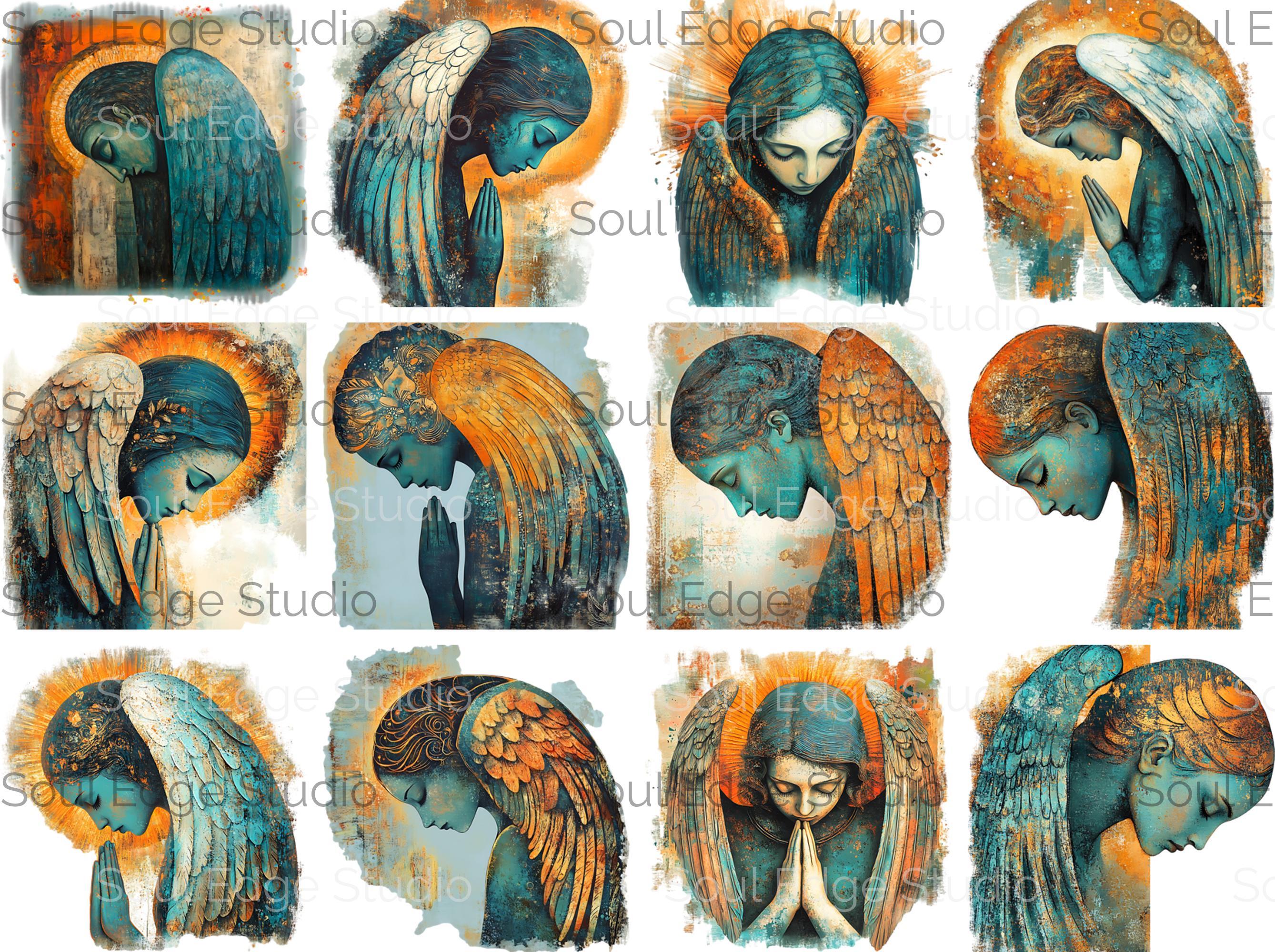 Angel Clipart Collection Angel Digital Images for Creative Designs With ...