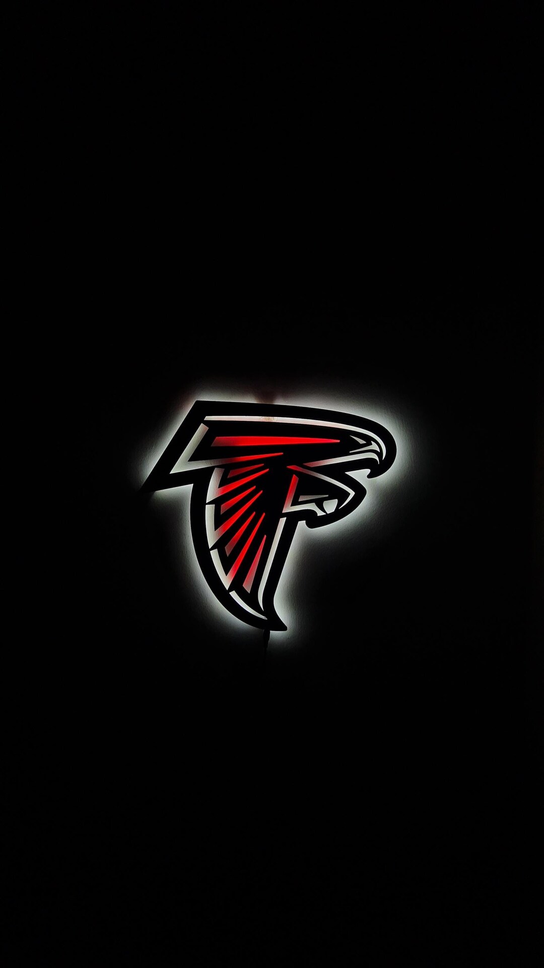 Atlanta Falcons LED Lighted Sign, Falcons American Football Team Emblem ...