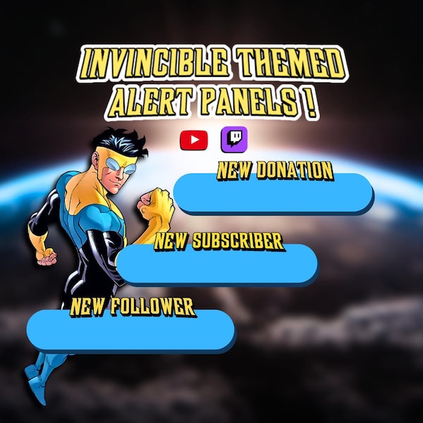 Invincible Panel - Etsy