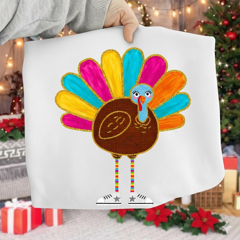 Preppy Turkey PNG: Girly Thanksgiving Clipart (digital Download) - Etsy
