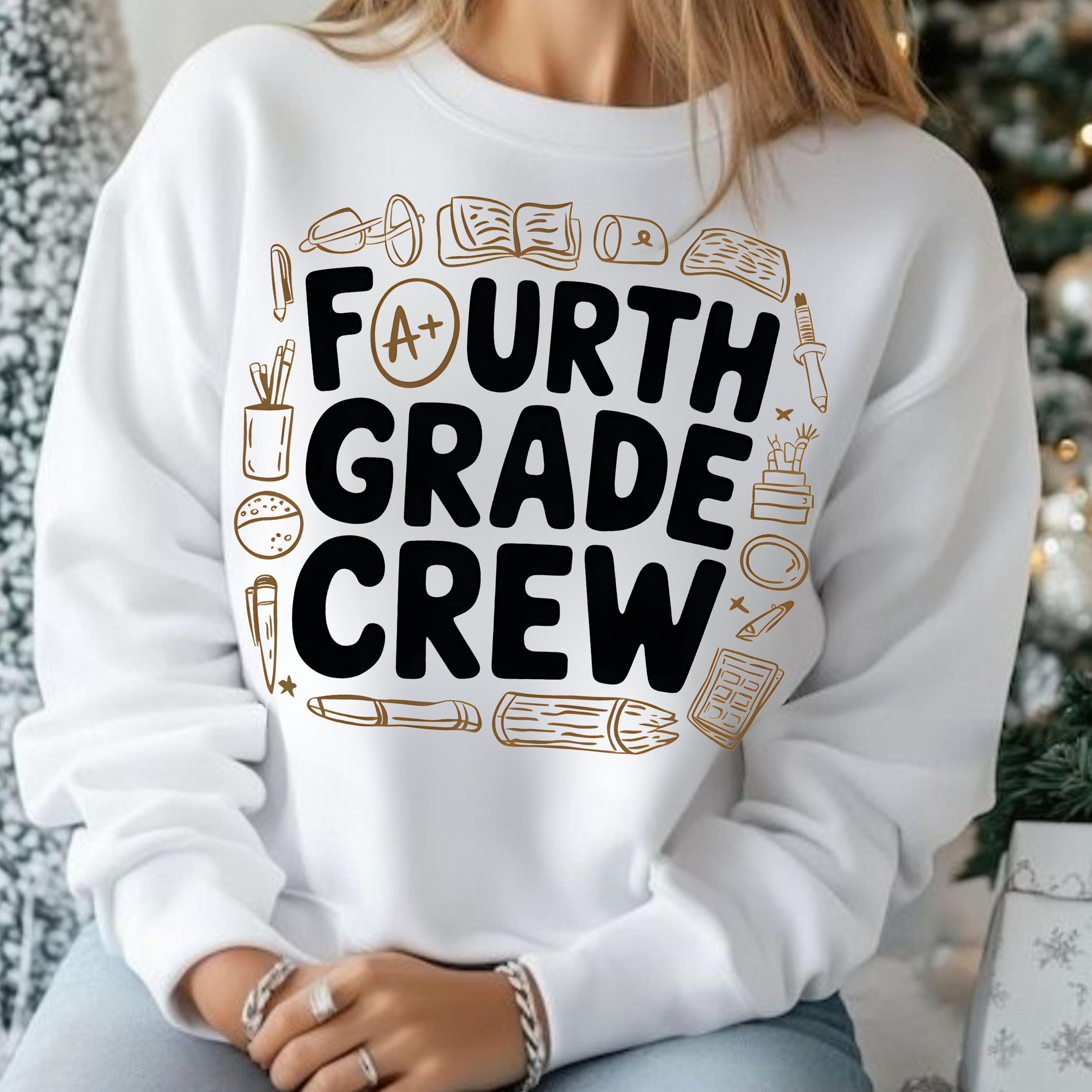 First Grade Crew Svg Png, 1st Grade Crew Png, Back to School Png, First ...