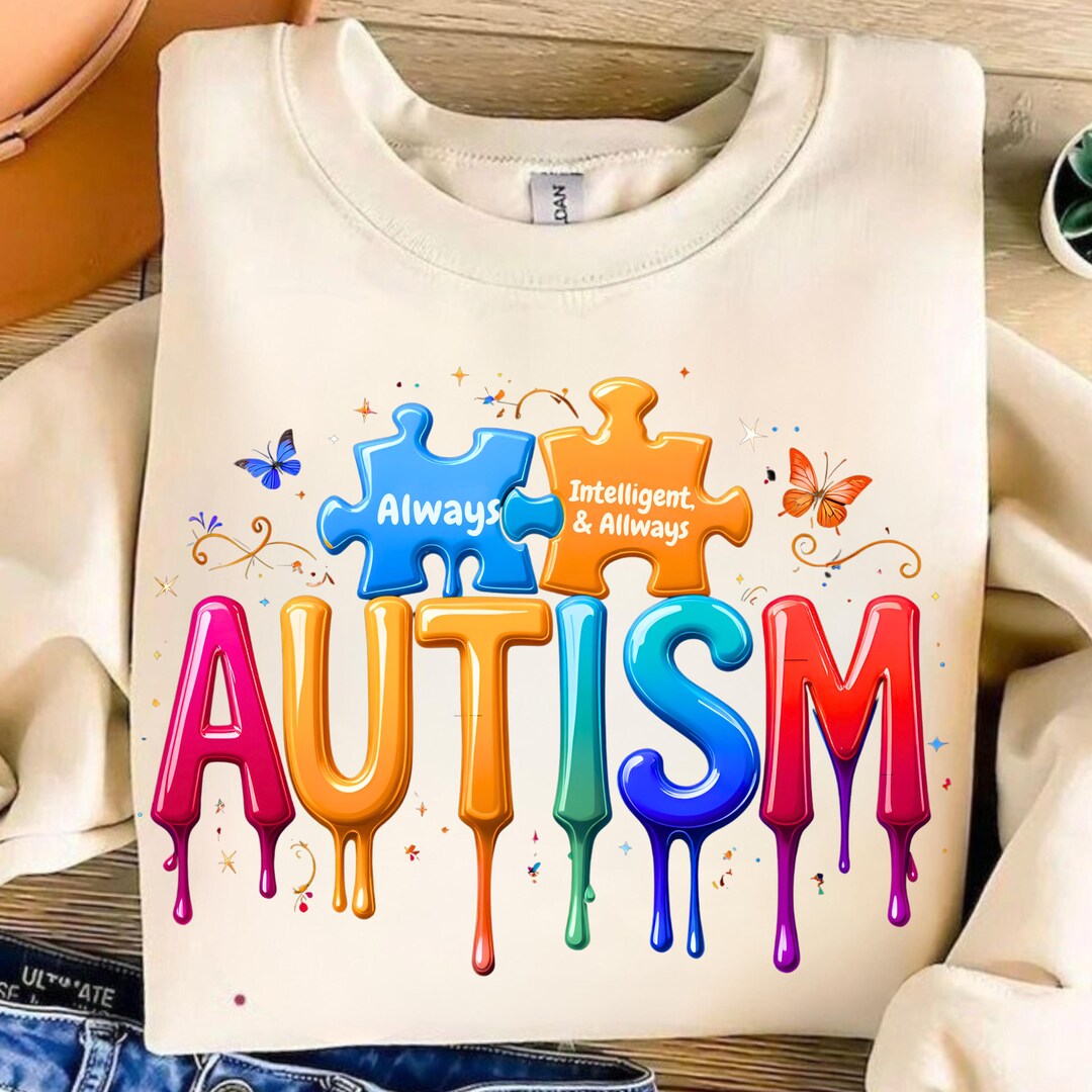 Autism Awareness PNG, ,inspirational Autism Sublimation Autism Support ...