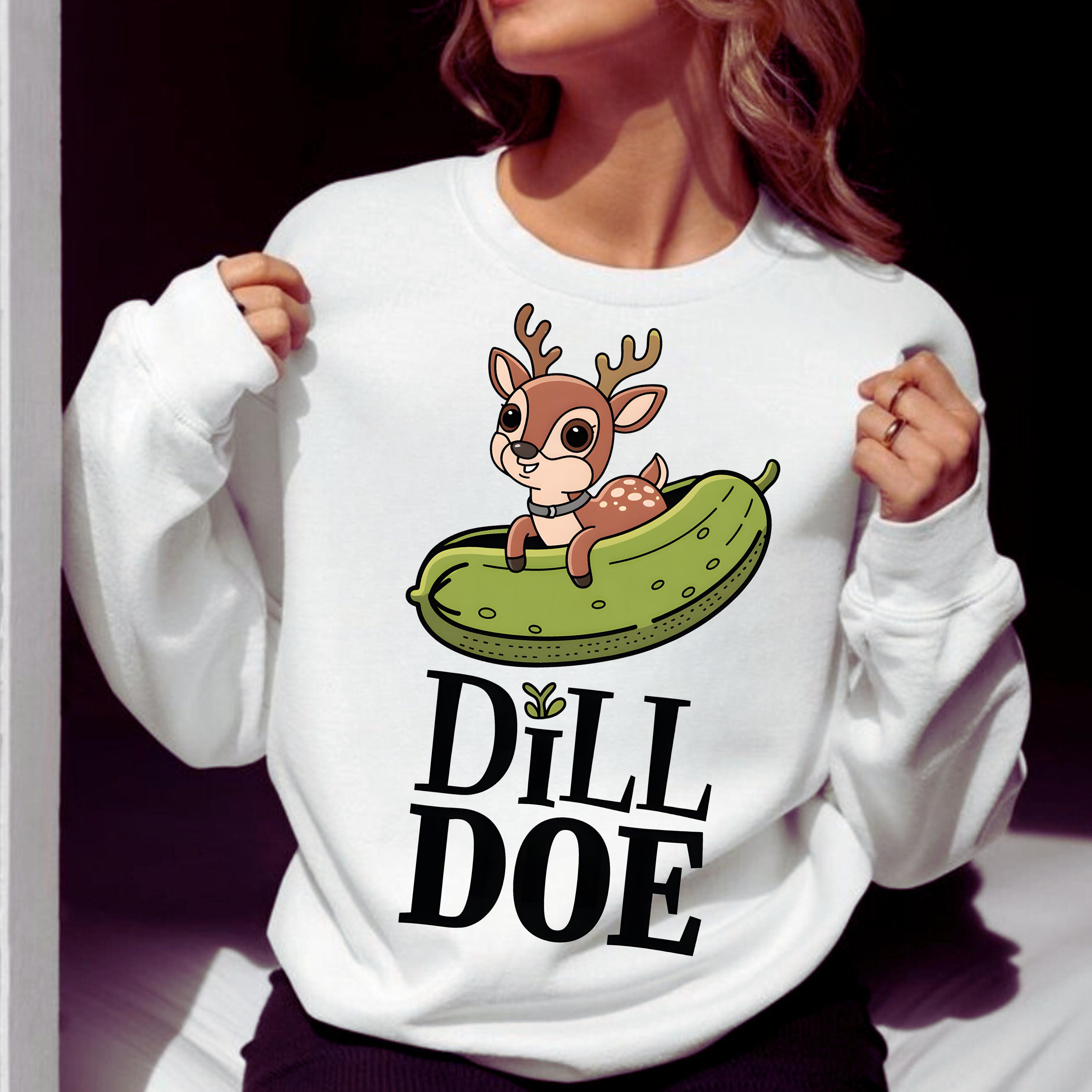 Dill Doe PNG: Funny Pickle Deer Design (digital Download) - Etsy