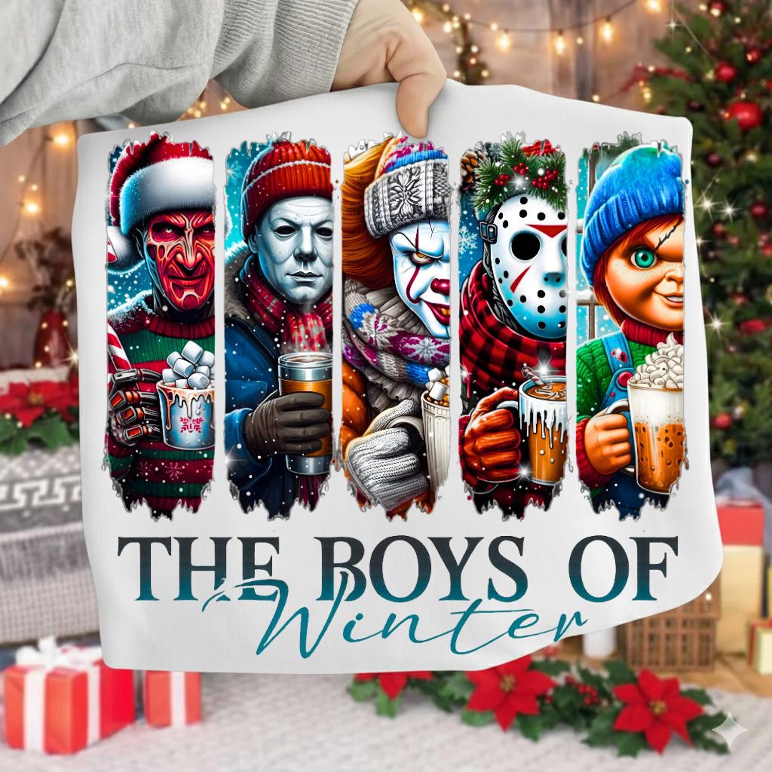 Christmas Horror Movie PNG: Merry Creepmas Design (digital Download) - Etsy