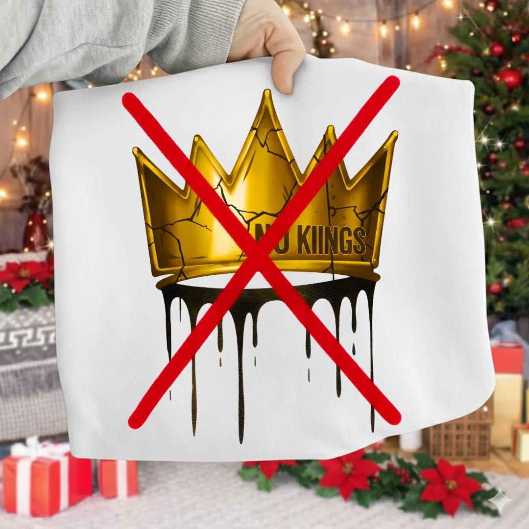 No Kings in America SVG PNG: Anti Trump, Anti Maga Political Design ...