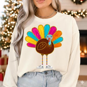 Preppy Turkey PNG: Girly Thanksgiving Clipart (digital Download) - Etsy