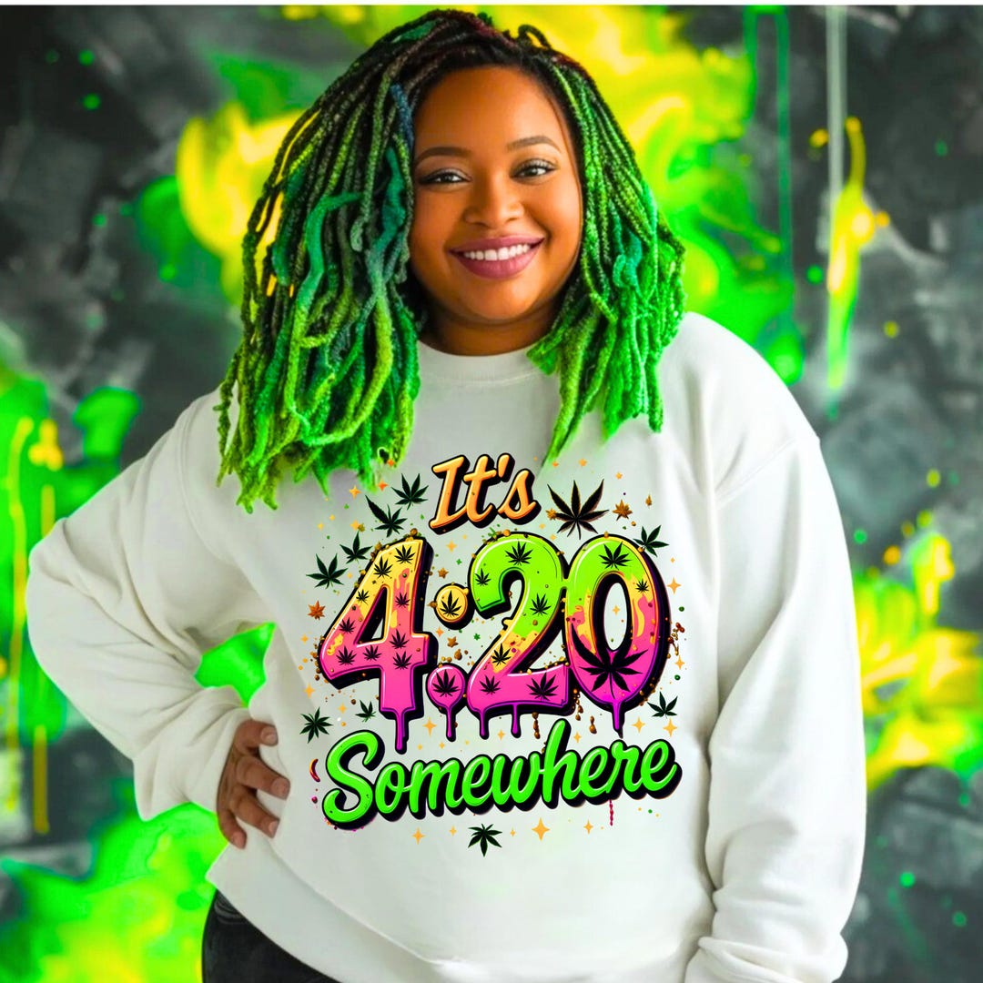420 Good Vibes Only PNG, Stoner Girl Digital Download, Weed Afro Girl Art, Cannabis Sublimation ...