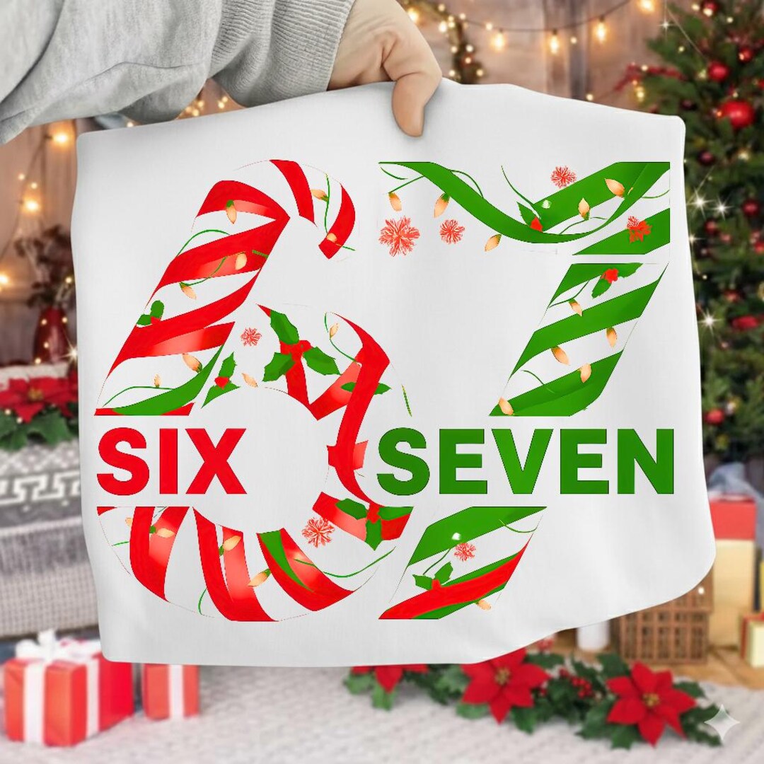 6 7 SVG PNG Bundle, Six Seven Meme Kürbis SVG, Paare Halloween SVG, Trendy 67 Meme 2025 SVG, 67 ...