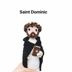 Crochet Bible Characters, Crochet Saints, Crochet Saint Joseph, Crochet ...