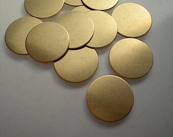 Brass Disc | Etsy