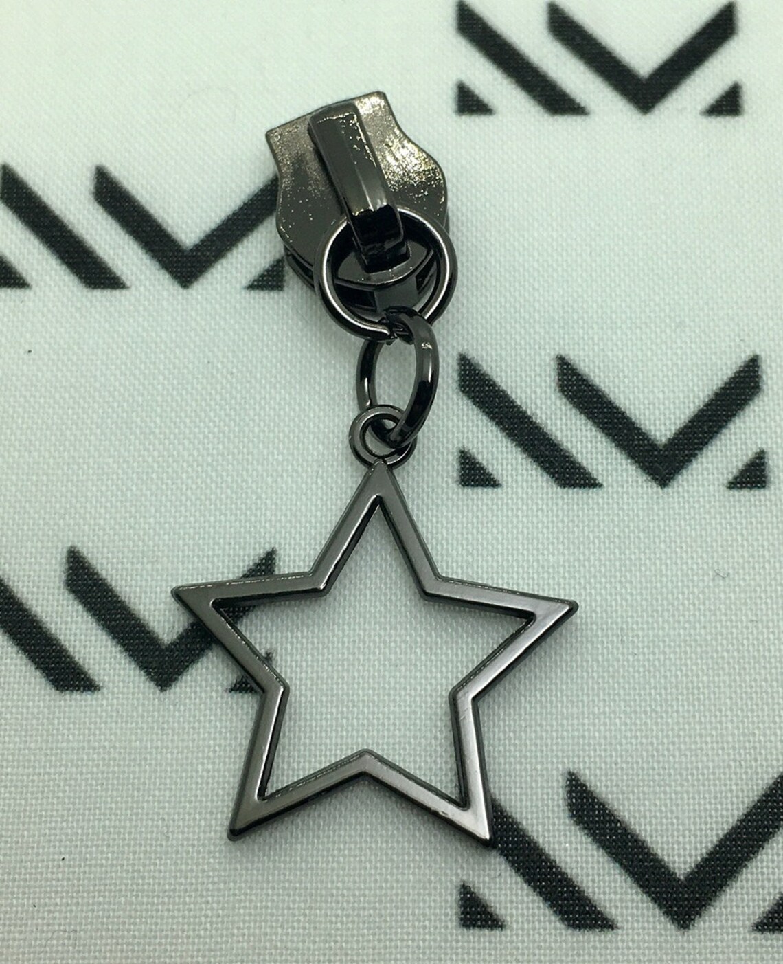 Custom 5 Zipper Slider Pull Star Shape Nickel Rainbow - Etsy