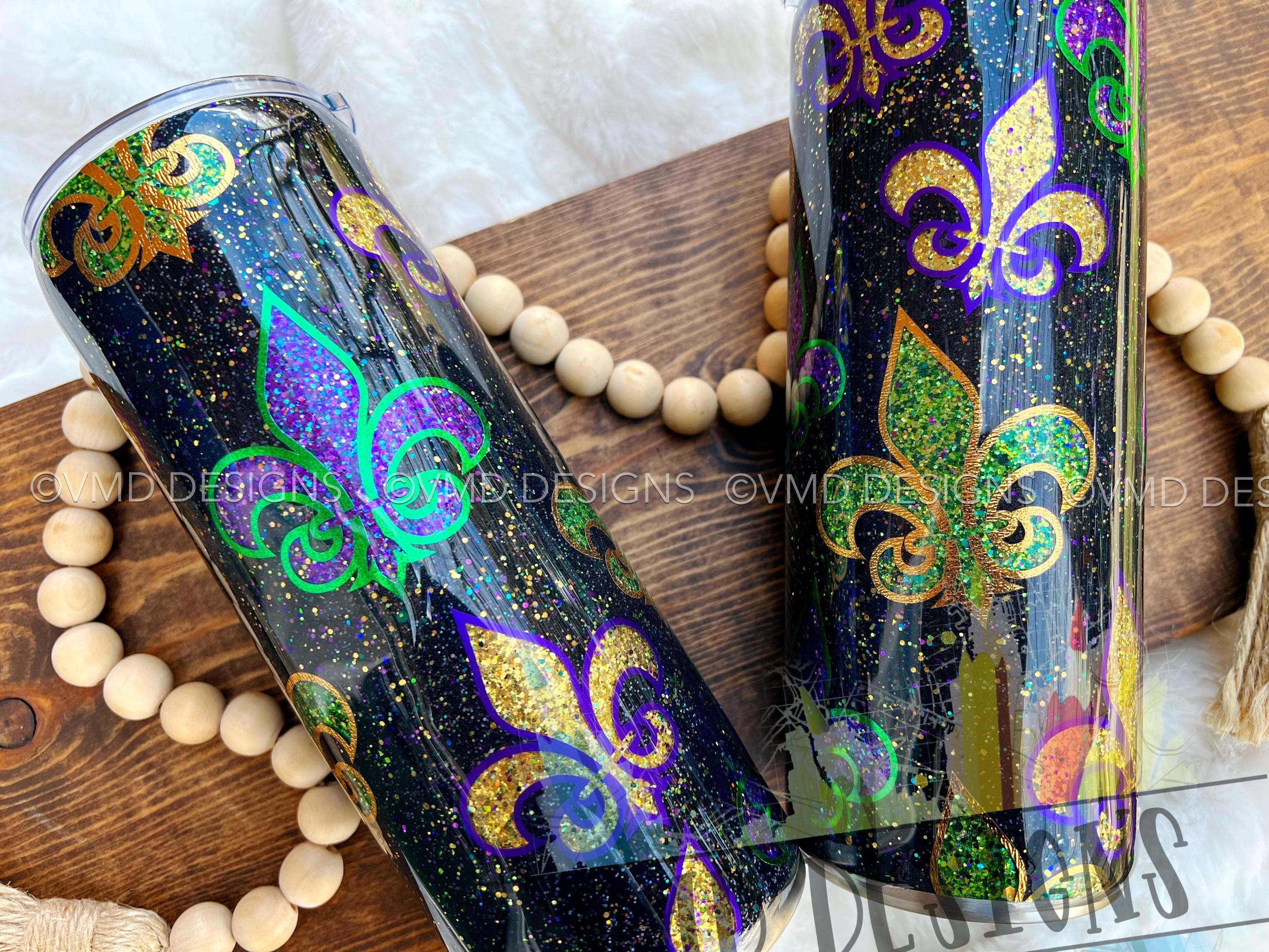 It's Mardi Gras Y'all! Fleur-de-lis SVG and Outlines - Etsy