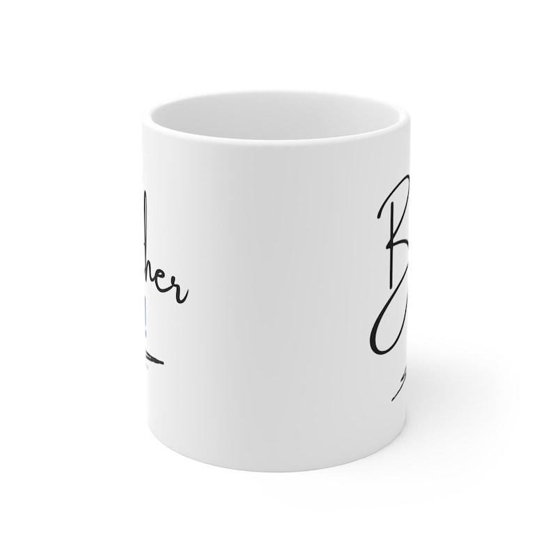 Best Brother Ever Mug, Gift for Brother, Coffee Cup, Sibling Birthday ...
