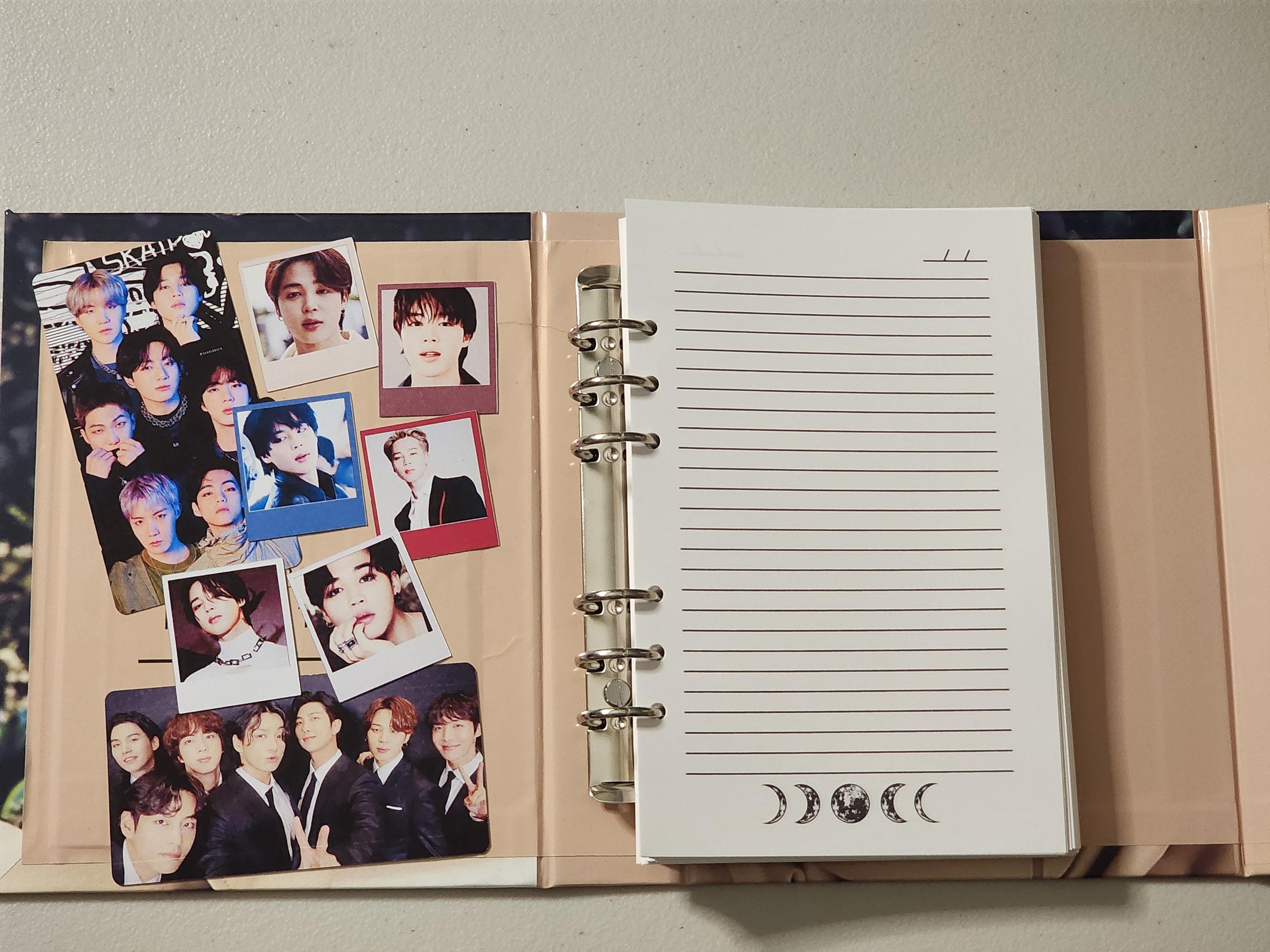BTS Jimin Binder/notebook - Etsy