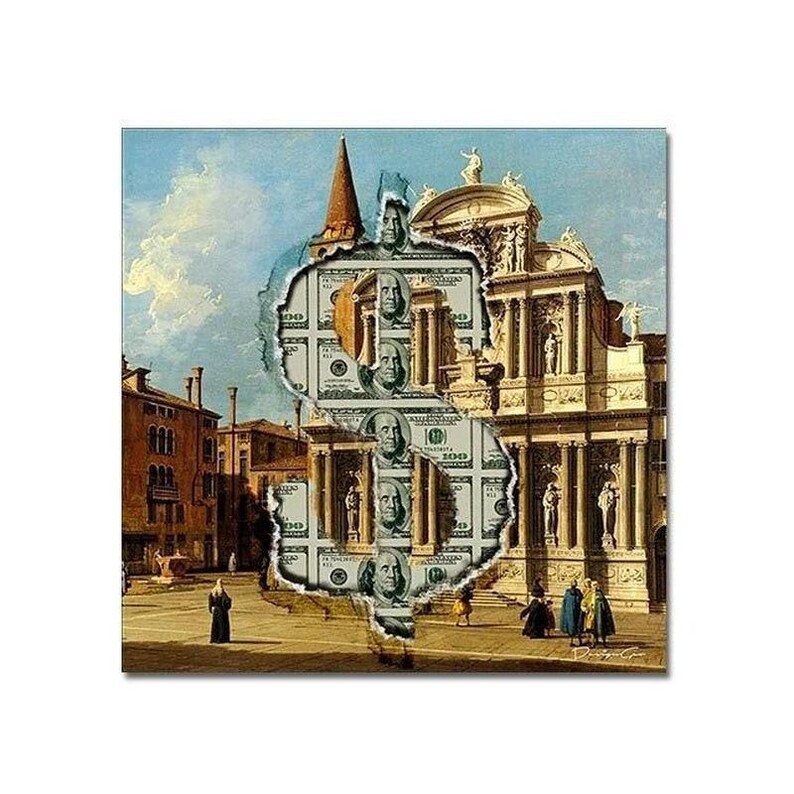 Dollar Sign Wall Art A Stylish and Eye-catching Addition to Your Living ...