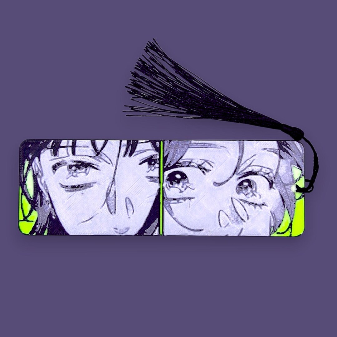 Green Yuri Manga Bookmark: 3D Printed Tgiwiiwagaa - Etsy