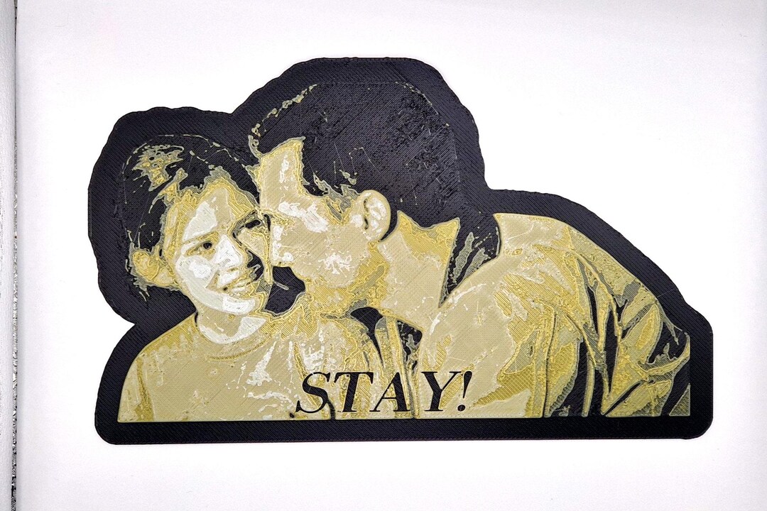 Interstellar Cooper and Murph 3D Poster | Unique Wall Art for ...