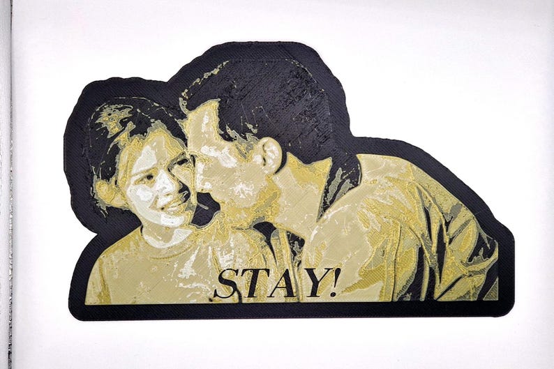 Interstellar Cooper and Murph 3D Poster | Unique Wall Art for ...