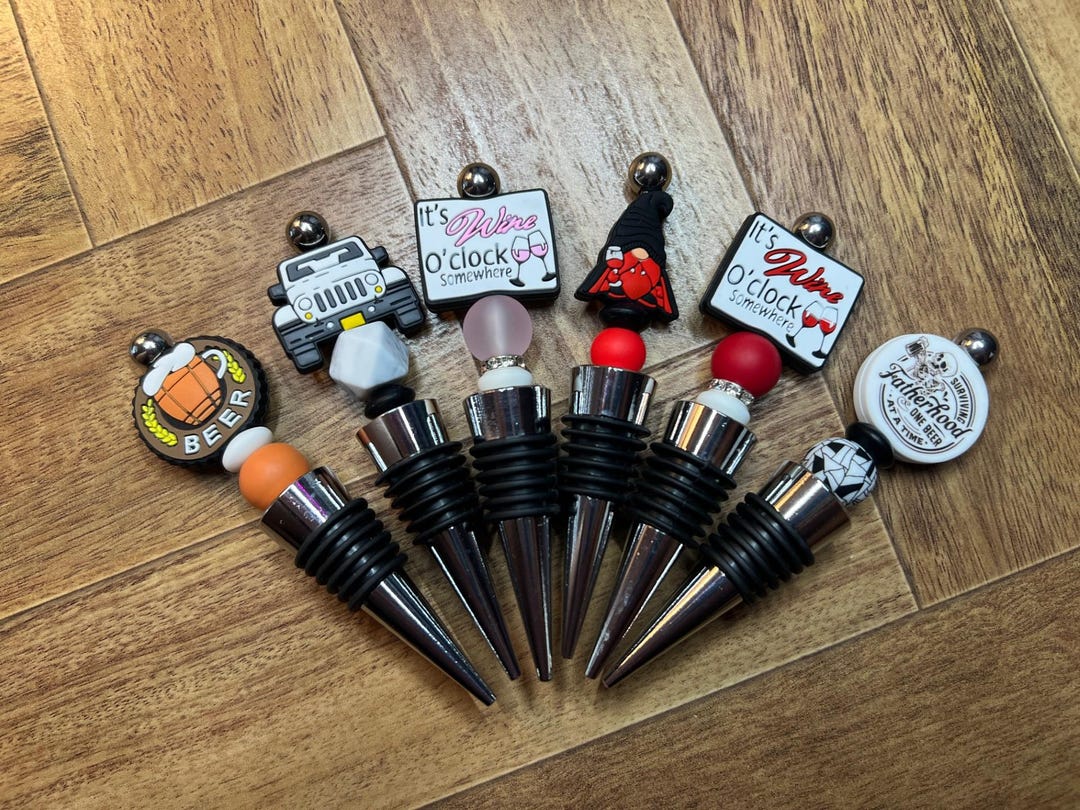 Beer & Wine Bottle Stoppers - Etsy