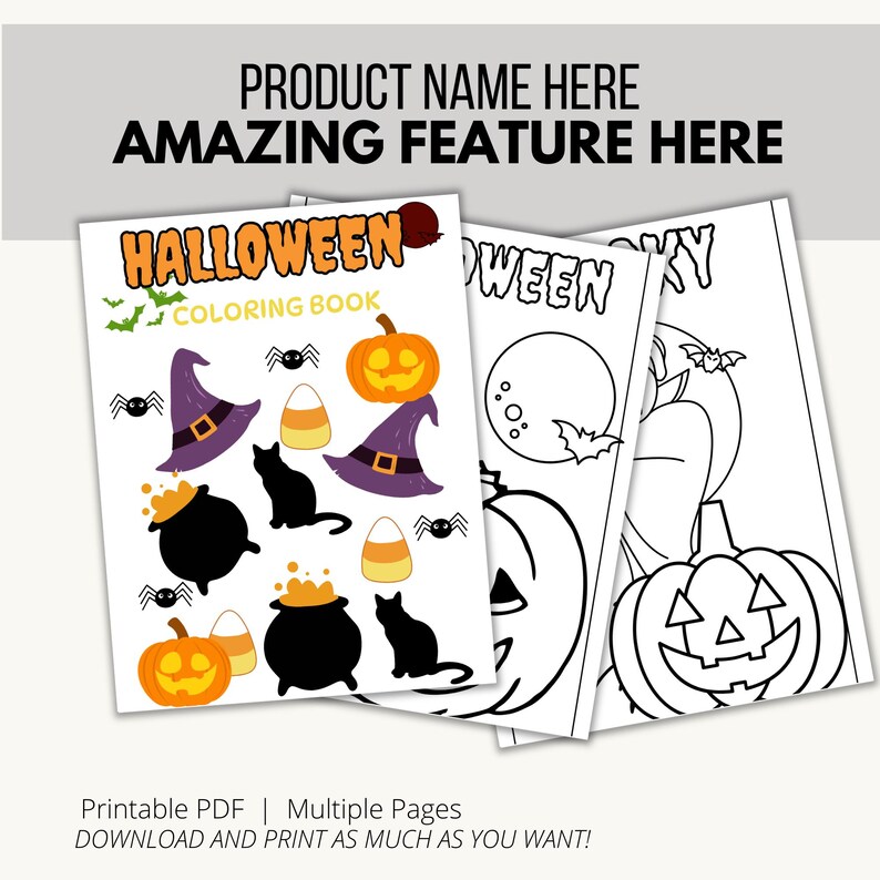 Ultimate Halloween Coloring Book, Halloween Coloring Book for Kids ...