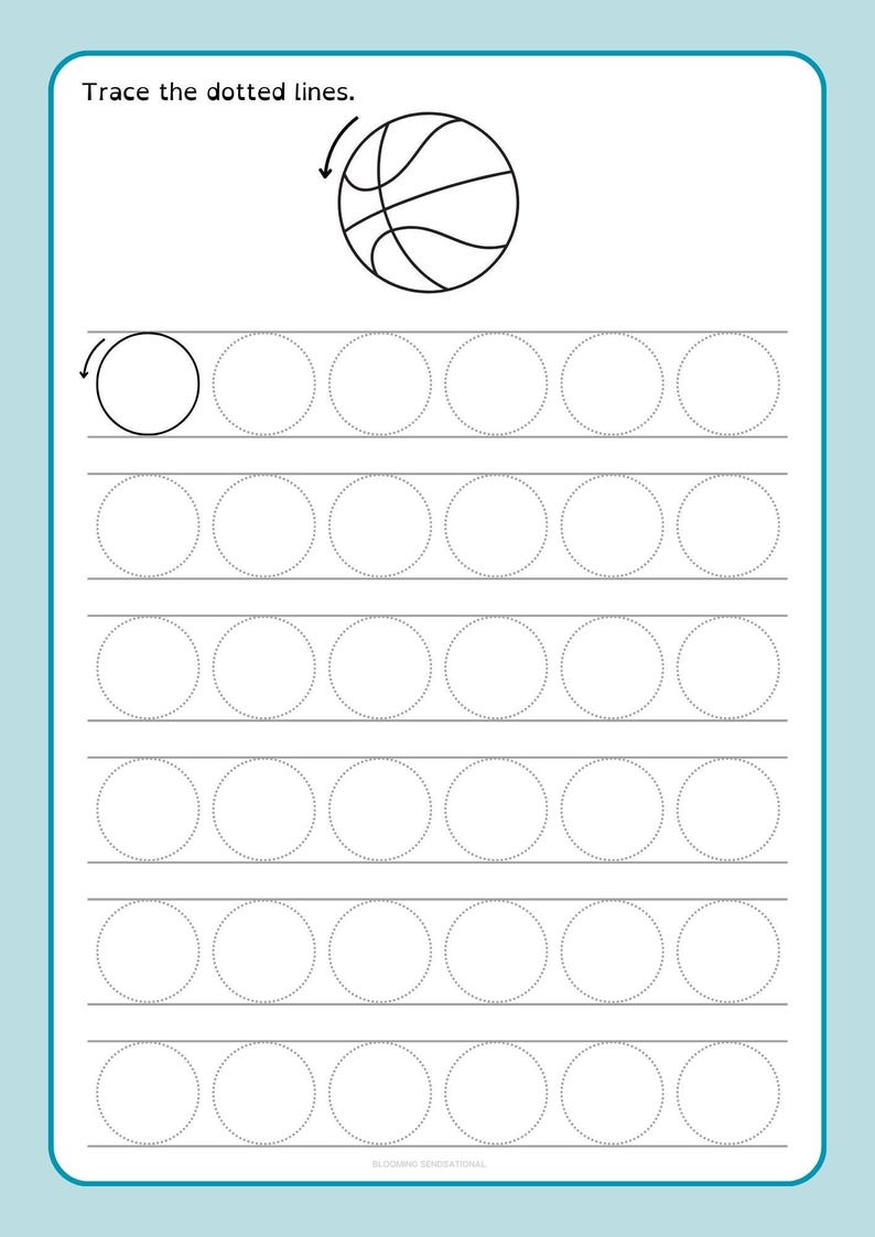 Printable Pencil Practice Worksheets PDF – Fine Motor Skill Development ...