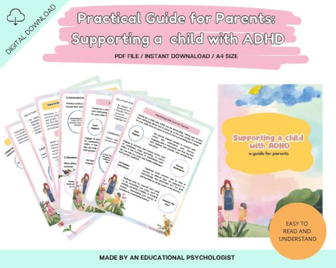 Printable ADHD Parenting Guide Pdf – Neurodivergent Child Strategies ...