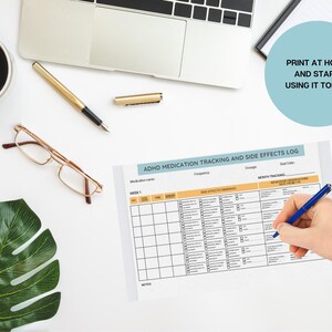 ADHD Medical Tracker - Etsy