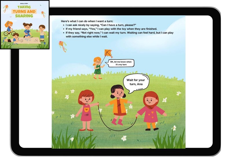 Social Stories Bundle for Kids – Emotional Learning, Sharing, Listening ...