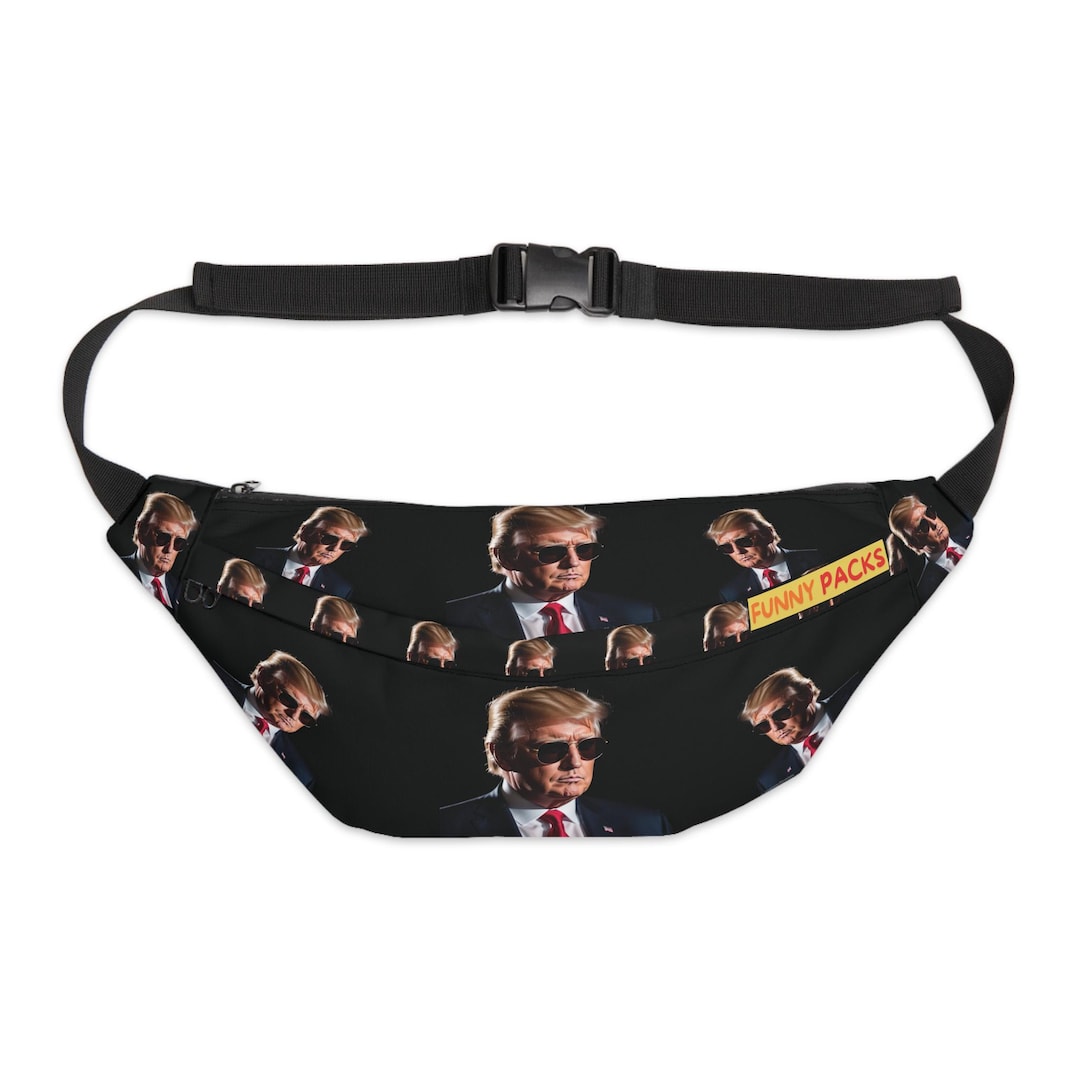 Large Fanny Pack Funny Trump Print - Etsy