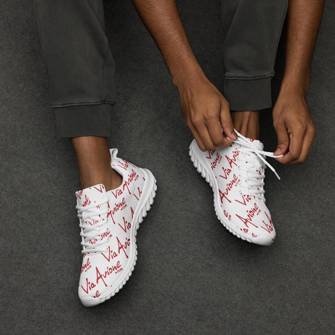 Official Viaavione.com TM Monogram Mens Athletic Shoes - Etsy