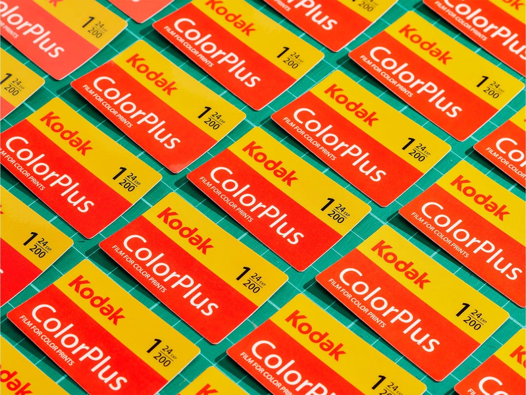 Kodak Colorplus Indie Retro Vinyl Sticker – Waterproof Die-cut for ...