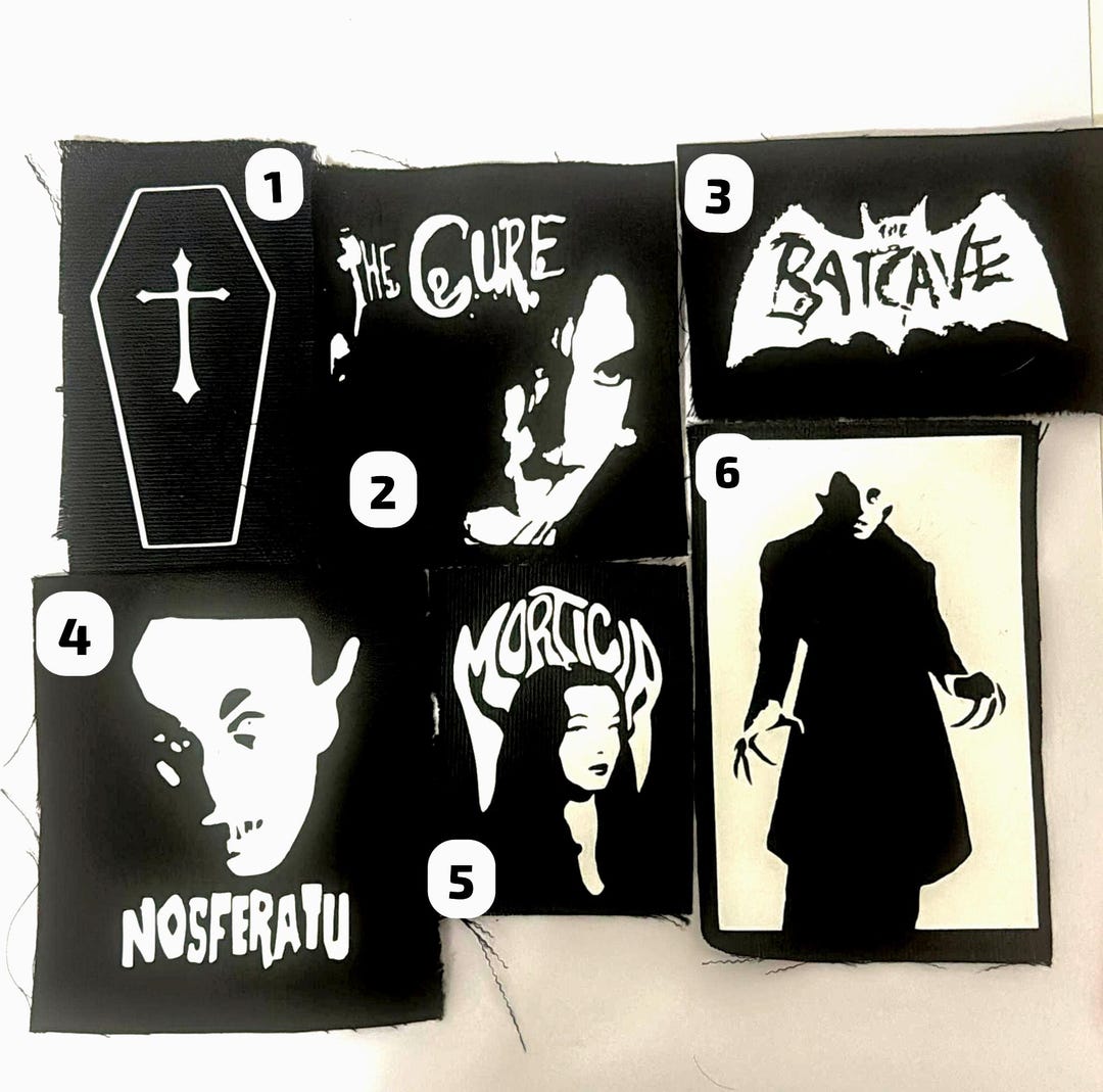 Goth Patch - Etsy