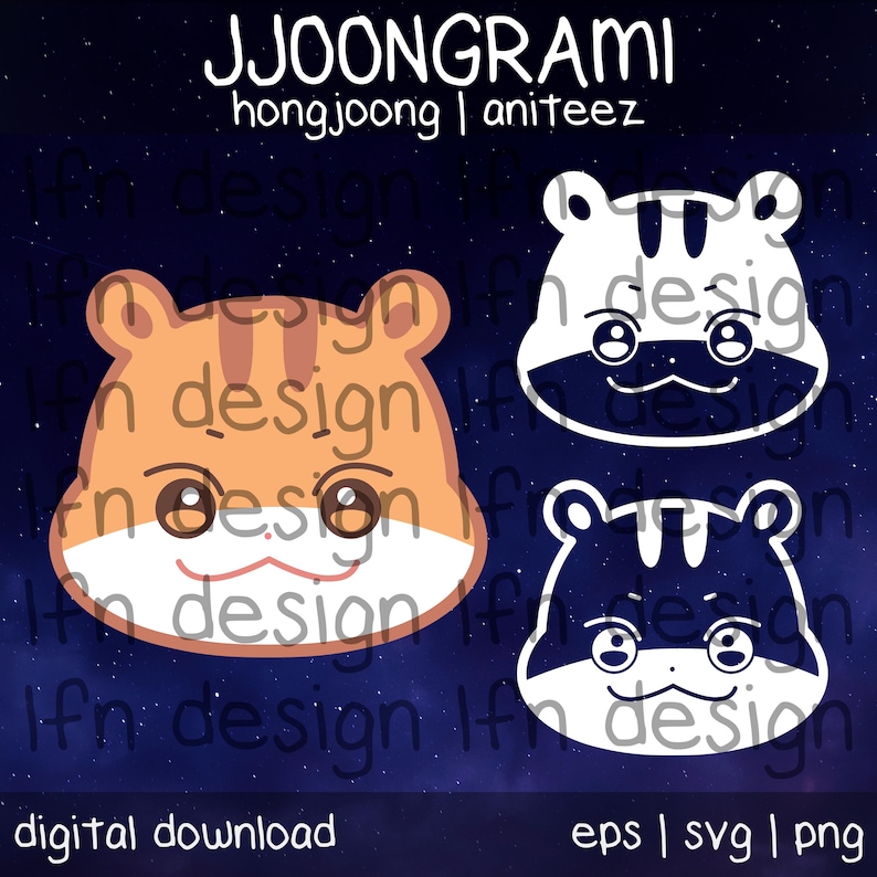 ATEEZ Aniteez SVG Collection Bundle - Etsy